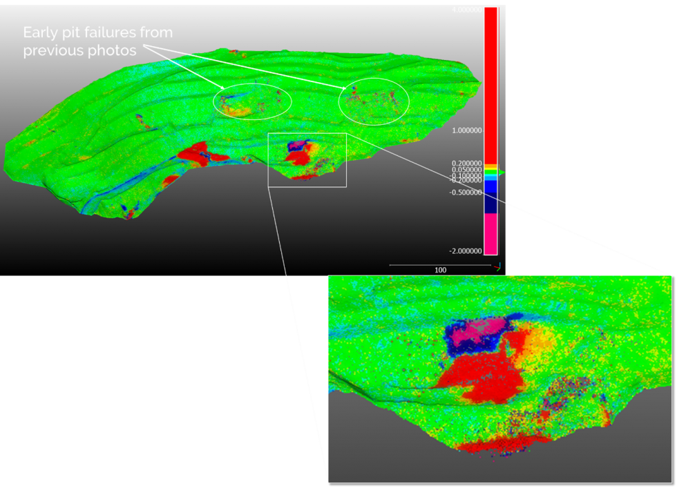 Pit Wall Stability Monitoring and Slope Failure | LiDAR Services ...